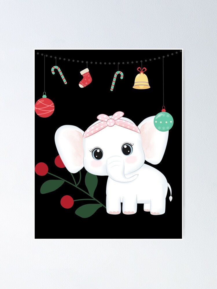 "White Elephant Gift Exchange Christmas Drawing Collection" Poster for ...