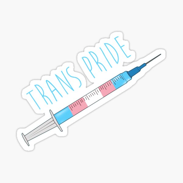"Trans Pride" Sticker for Sale by Awolnations | Redbubble