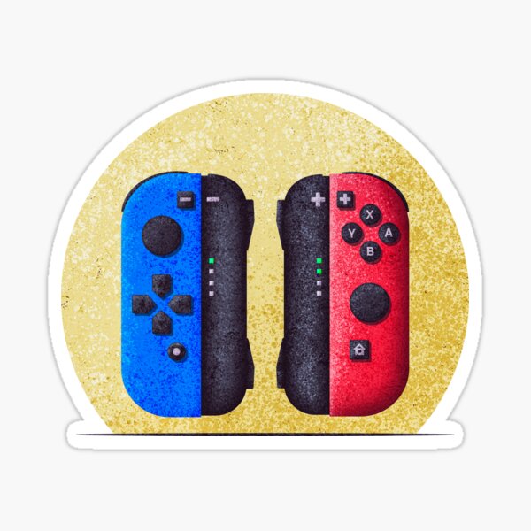 "Joy Con Controller" Sticker for Sale by srabonarafat | Redbubble