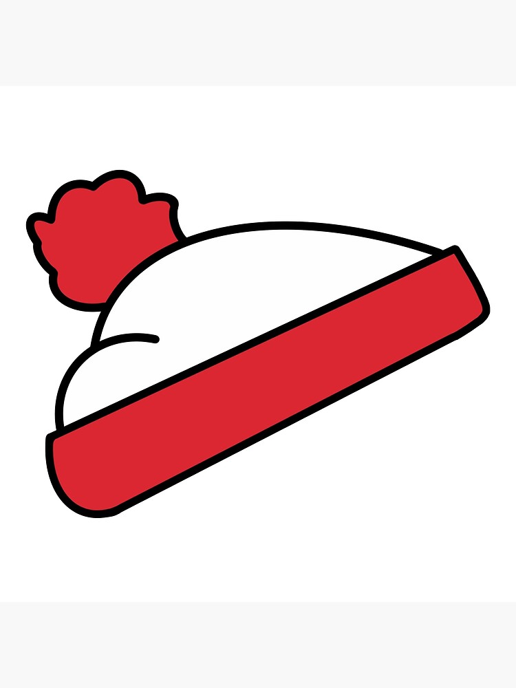 Where's Wally/Waldo Hat Premium Matte Vertical Poster sold by John w ...