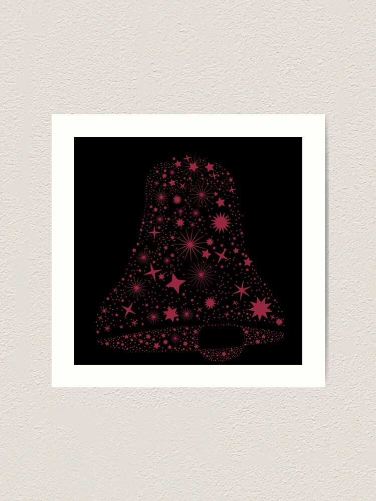 "Pantone color of the year 2023 Viva Magenta, Christmas 2023" Art Print ...