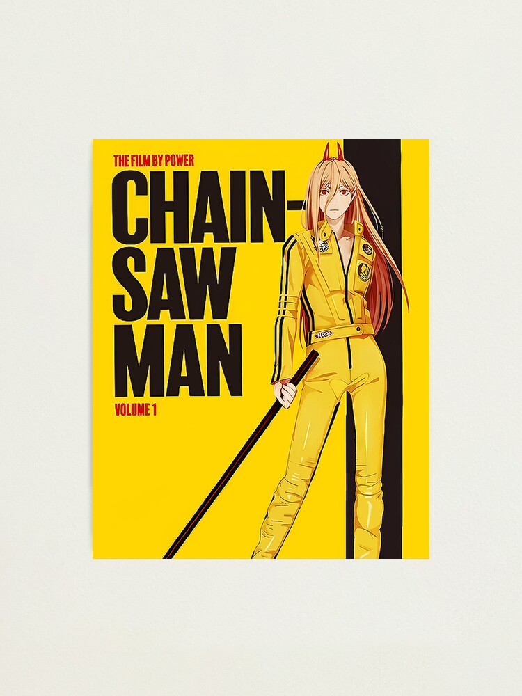 Impression photo « Power Chainsaw Man Kill Bill », par Nokimak | Redbubble