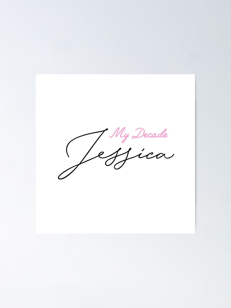 Jessica Jung My Decade Poster For Sale By Nurfzr Redbubble