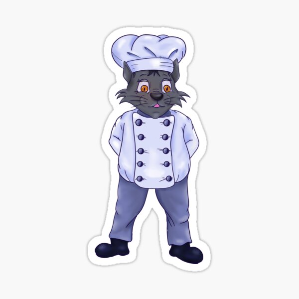"chief cat" Sticker for Sale by Themys24 | Redbubble