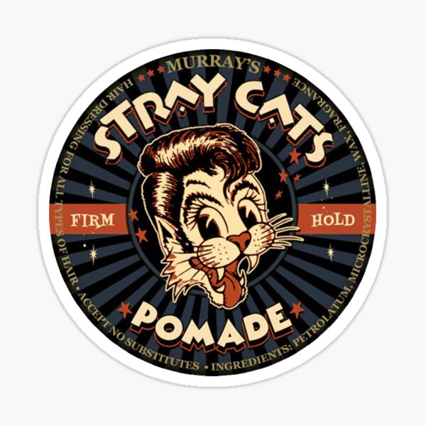 "stray cats band" Sticker for Sale by ForresterDSG | Redbubble