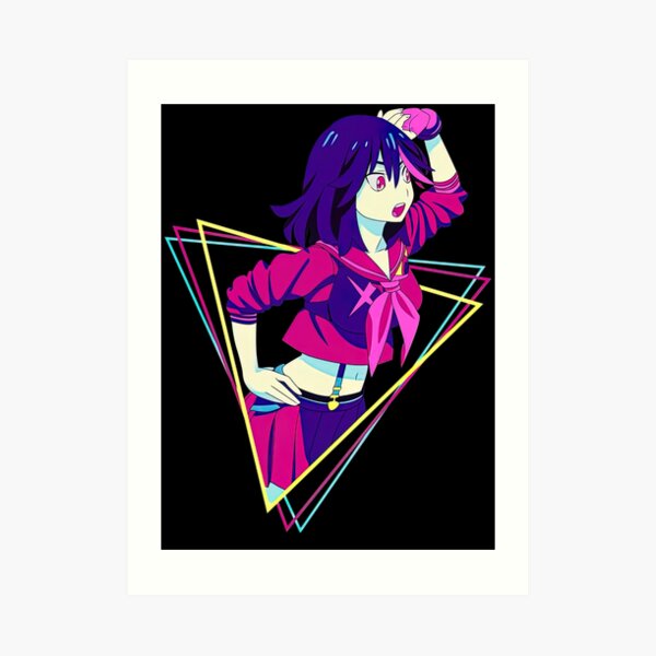 Ryuko Matoi Kill La Kill Art Print For Sale By Demetravenison Redbubble