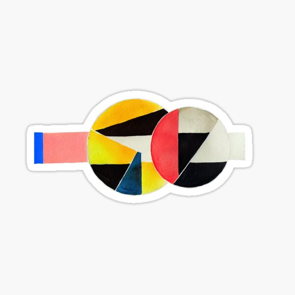 "Syzygy" Sticker for Sale by Red-Alien | Redbubble