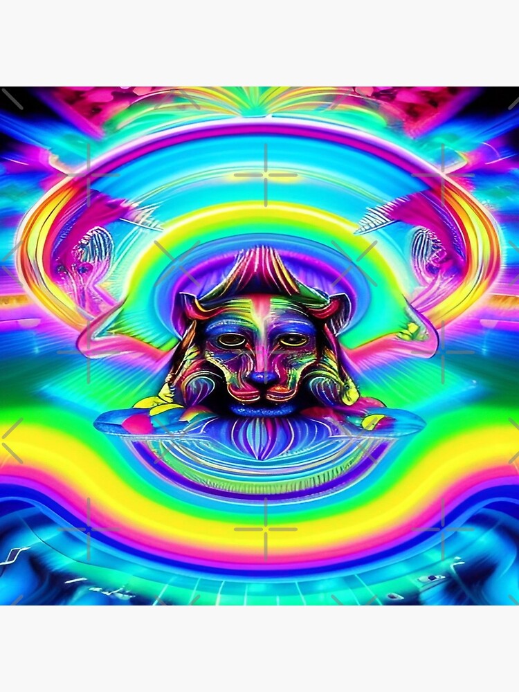 "Colorado magic mushrooms Psychedelic Circus digital art" Poster for ...