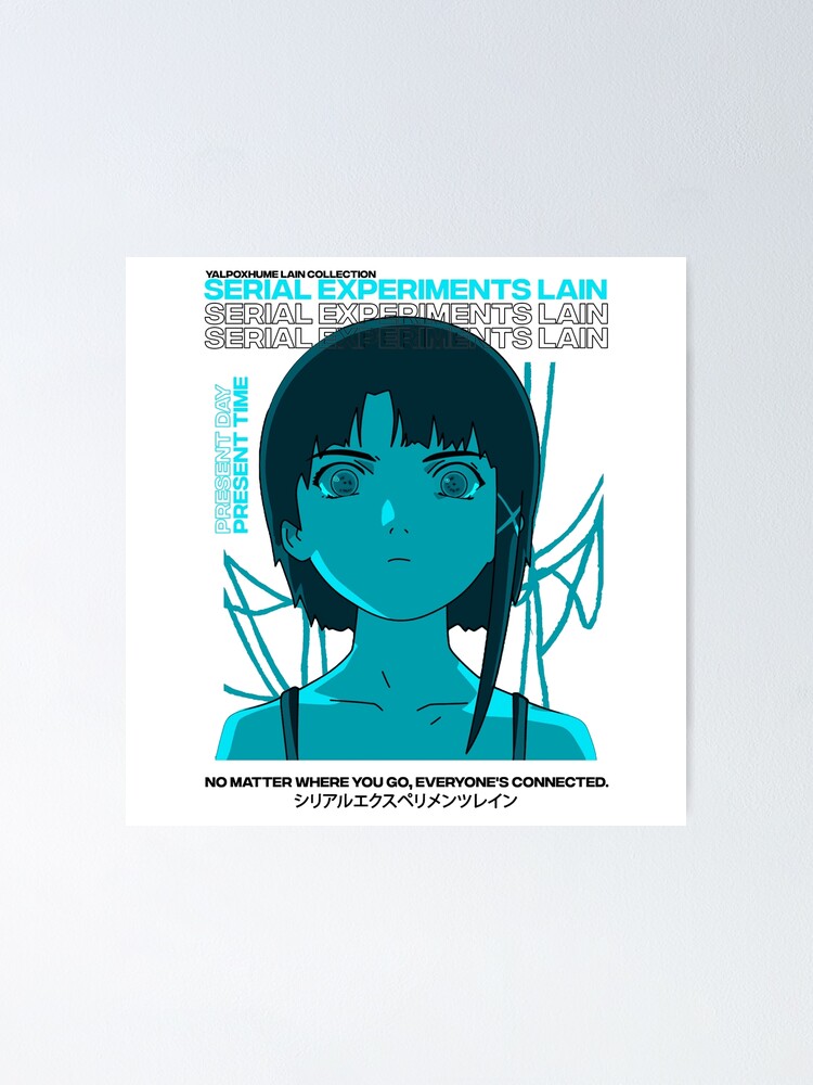 "Serial Experiments Lain Aesthetic Retro" Poster for Sale by YALPOShop ...
