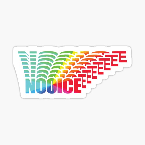 "Nooice - Key & Peele Graphic typographic Meme" Sticker for Sale by ...