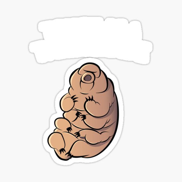 "Touch As A Tardigrade Tardigrade" Sticker for Sale by mooon85 | Redbubble