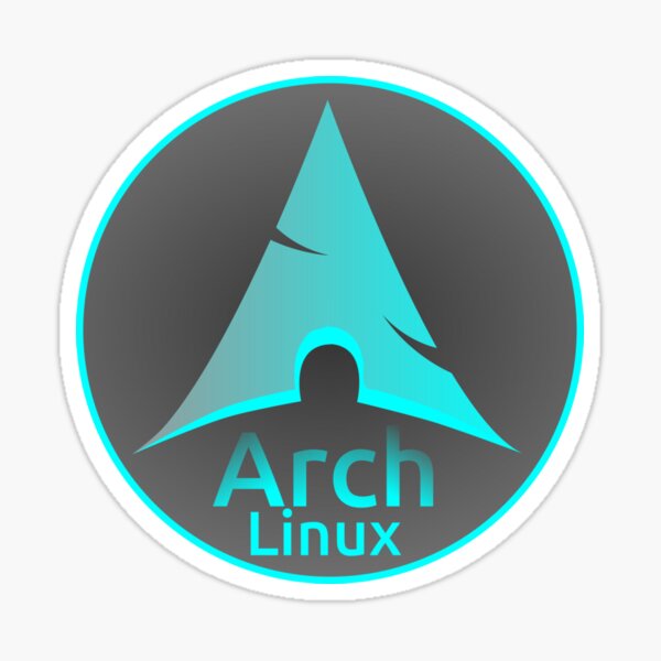 "Interesting Archlinux Design" Sticker for Sale by demnatyi | Redbubble