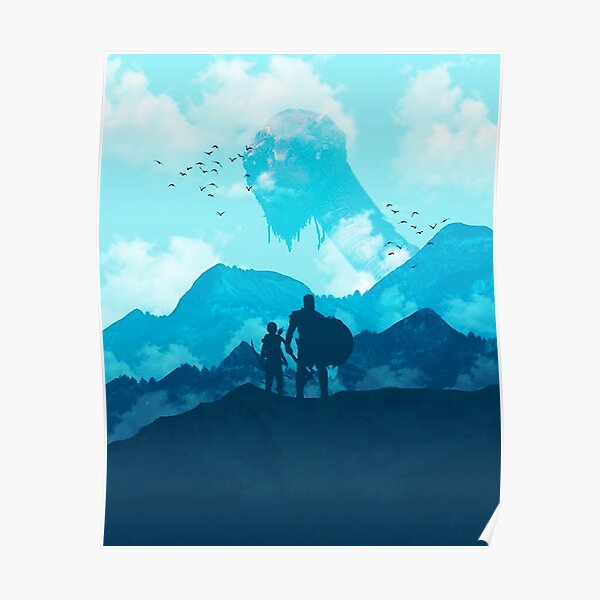 "god of war" Poster for Sale by Grav-Design | Redbubble
