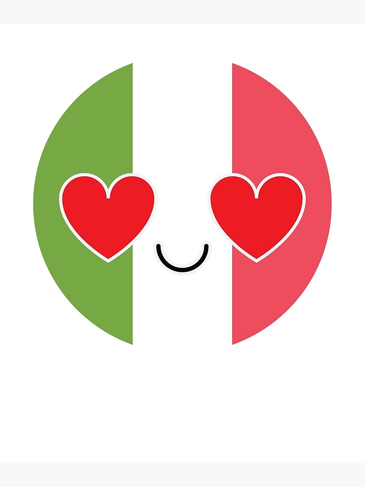 "Italy Emoji " Poster for Sale by HippoEmo | Redbubble