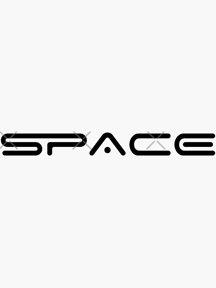 "Space. Y2K" Sticker for Sale by Tigra-Art | Redbubble
