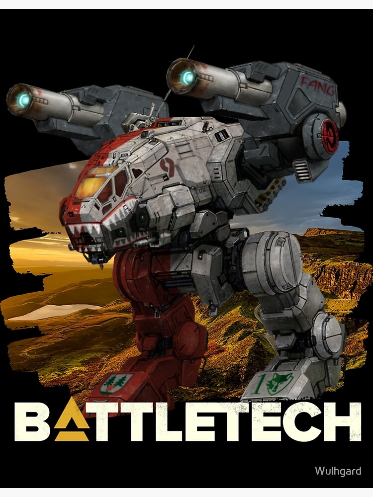 "Mechwarrior Battletech. MWO. All Systems Nominal. Popout 3D Design V16" Art Print for Sale by ...