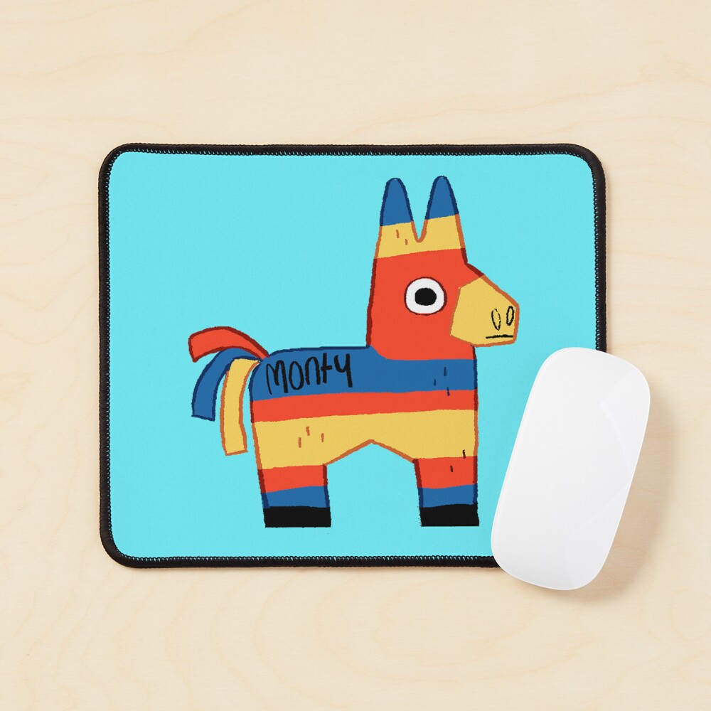"Monty the Pinata" Sticker for Sale by doodledate | Redbubble