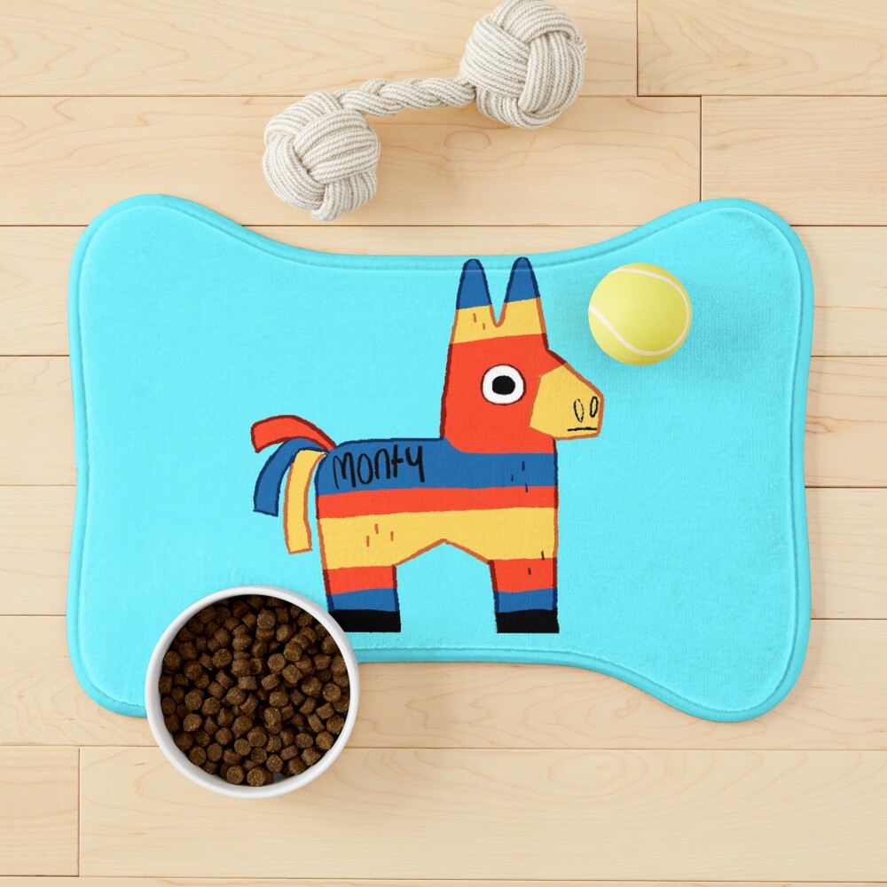 "Monty the Pinata" Sticker for Sale by doodledate | Redbubble