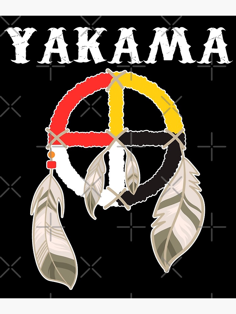 "Yakama Tribe Native American Indian Nation Medicine Wheel" Poster for ...