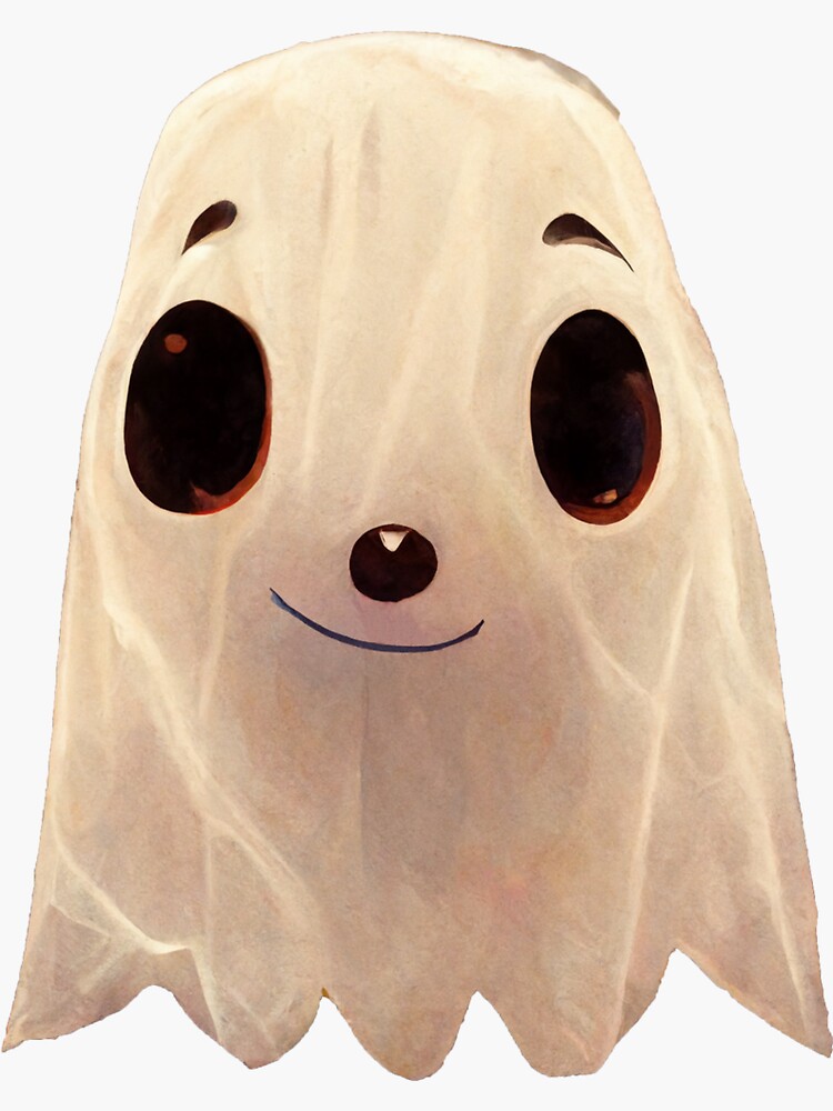 "Shocked Ghost" Sticker for Sale by JakeRipley | Redbubble