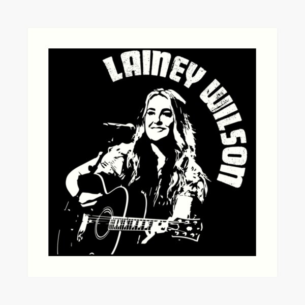 "Lainey Wilson singer-songwriter designs " Art Print for Sale by Saxon ...