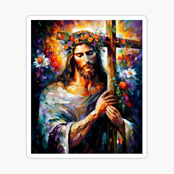 "Jesus holding the cross, Jesus, Christian Cross, God is Love, Jesus is ...