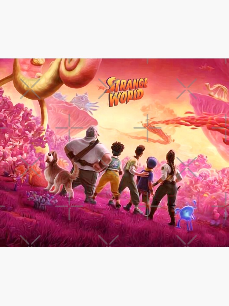 "Strange World new movie poster 2022 " Poster for Sale by ...