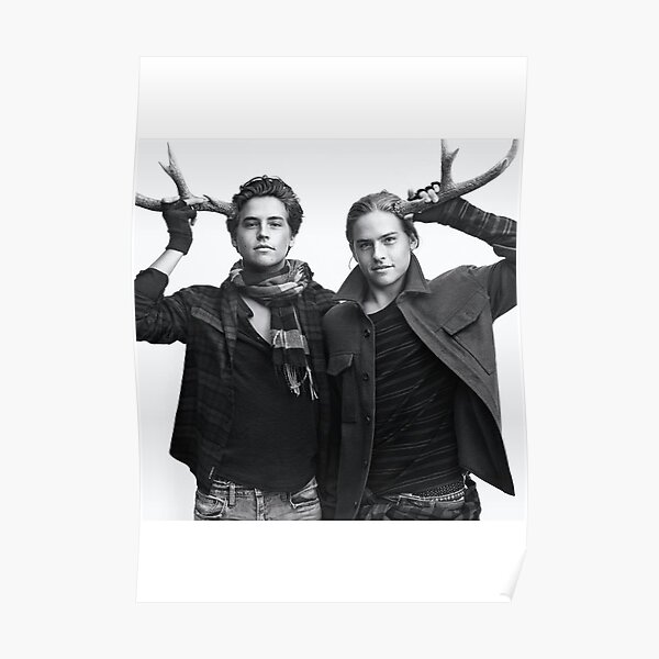 "Cole & Dylan Sprouse" Poster by ArieJan | Redbubble