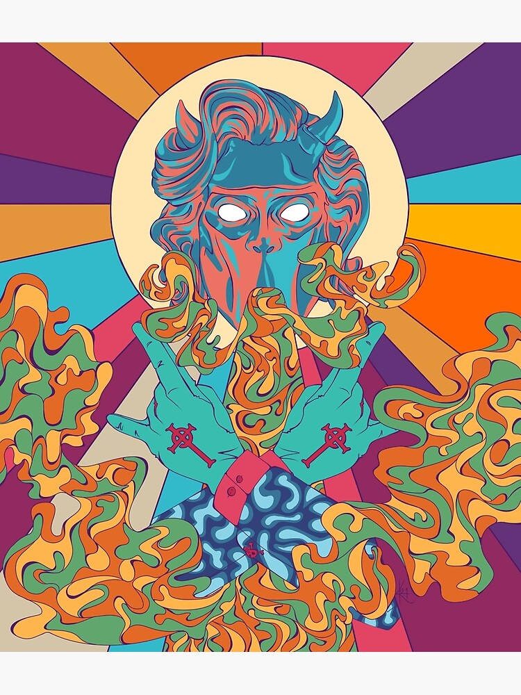 "Sympathy For The Devil - Ghost BC " Poster for Sale by kevinscorner ...