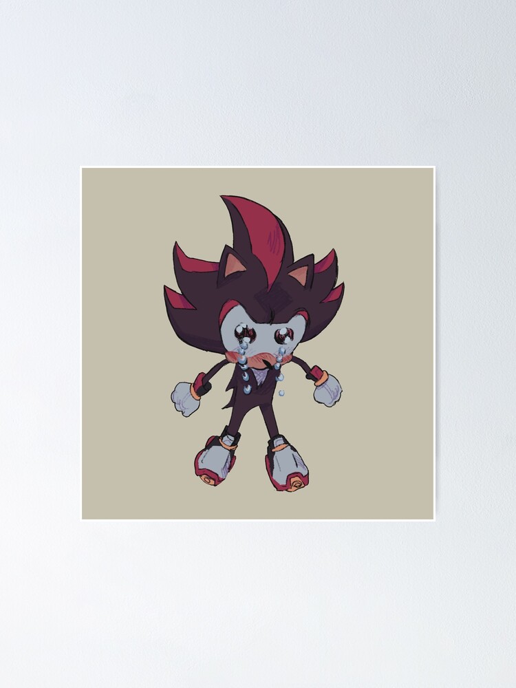 "Crying Shadow" Poster for Sale by maryvenom | Redbubble