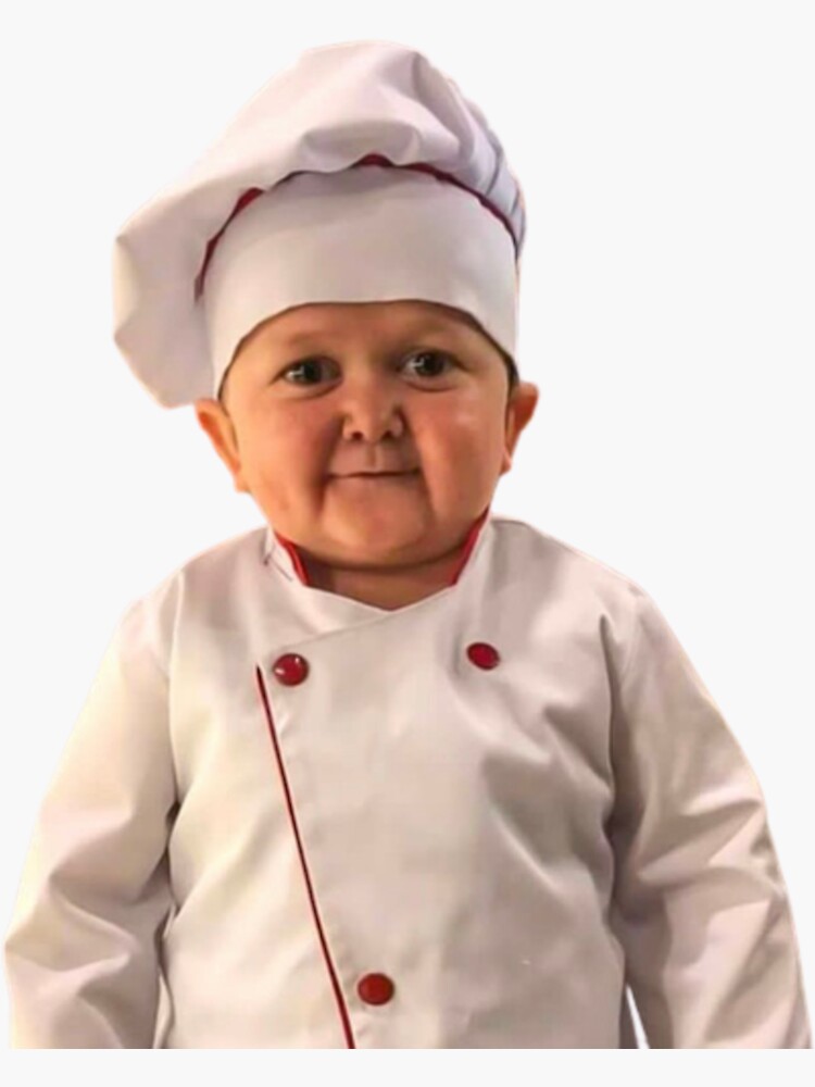 "Hasbulla Chef Cooking" Sticker for Sale by AyoubFt | Redbubble