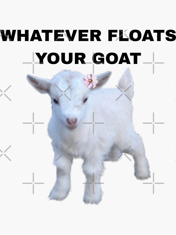 "Goat Simulator Cute" Sticker for Sale by Trendy-Now | Redbubble