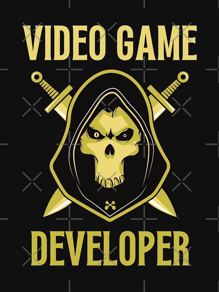 "Video game developer" T-shirt for Sale by KIVARTON | Redbubble | video ...