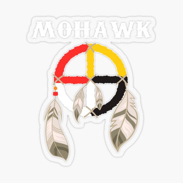 "Mohawk Nation Indian Tribes Medicine Wheel Symbol" Sticker for Sale by ...