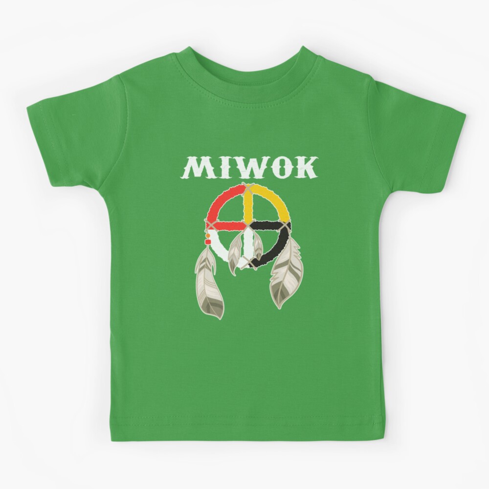 "Miwok Nation Indian Tribe Medicine Wheel Symbol" Kids T-Shirt for Sale ...