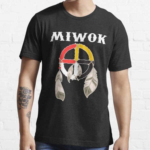 "Miwok Nation Indian Tribe Medicine Wheel Symbol" T-shirt for Sale by ...