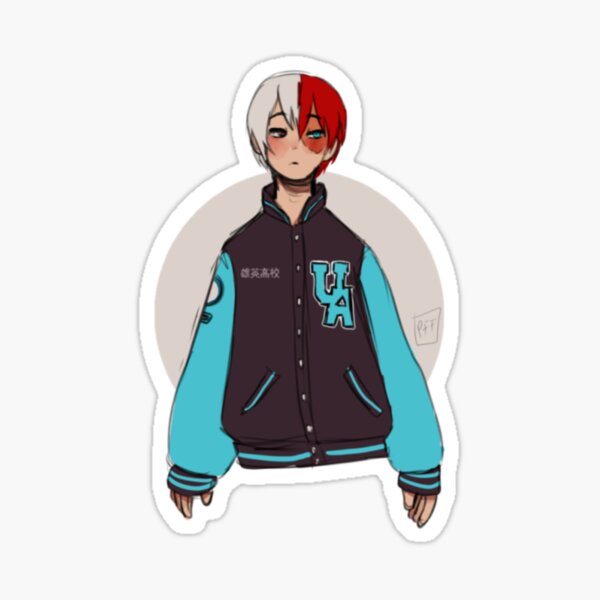 "Shoto todoroki" Sticker for Sale by DM1achim | Redbubble