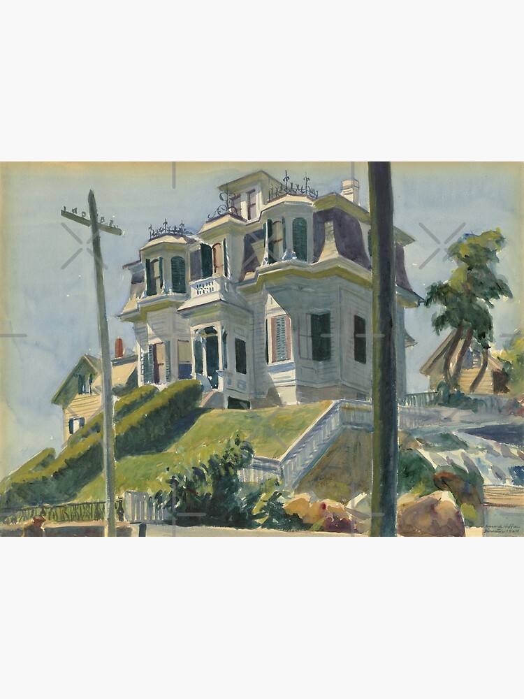 "Edward Hopper. Haskell's House" Poster for Sale by Sunset-Sunset ...
