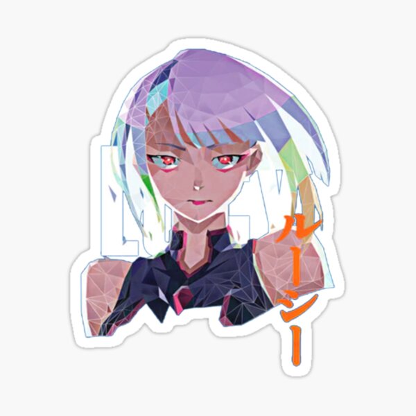 "lucy cyberpunk thief" Sticker for Sale by shanksy-d | Redbubble
