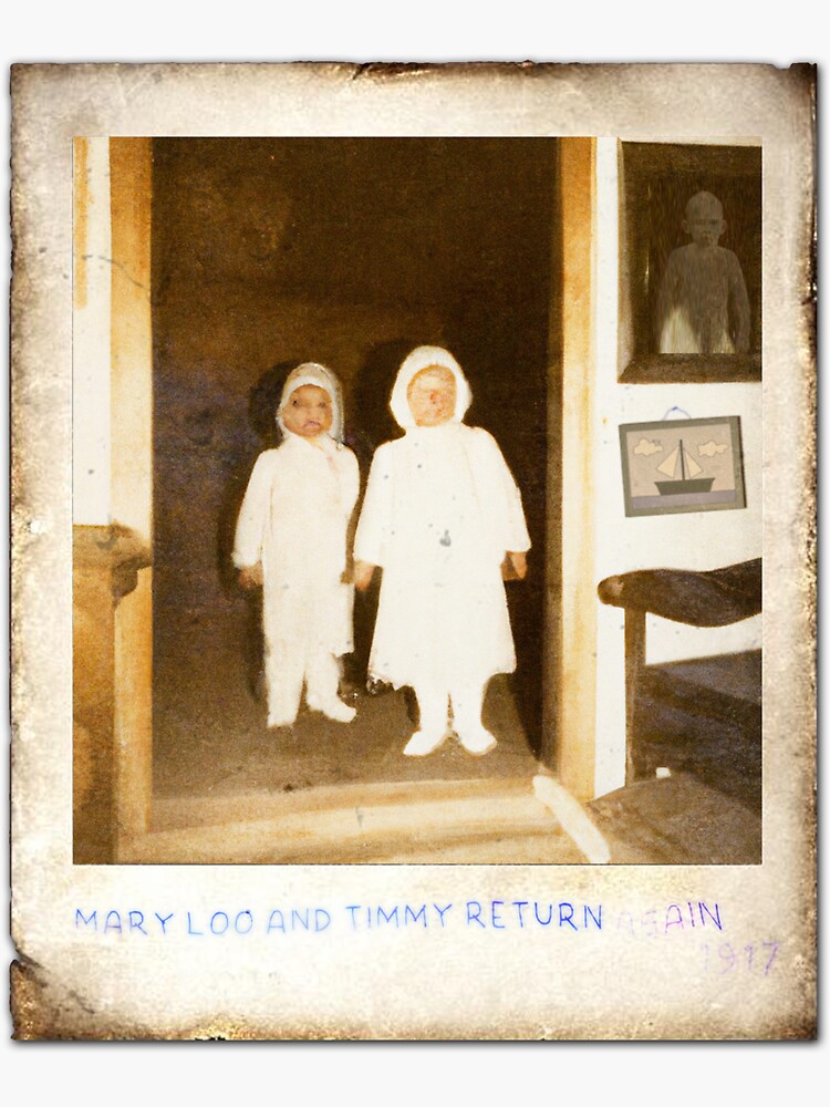 "Ghost Twins Caught on Camera | Secret Vintage Photograph Ghost ...