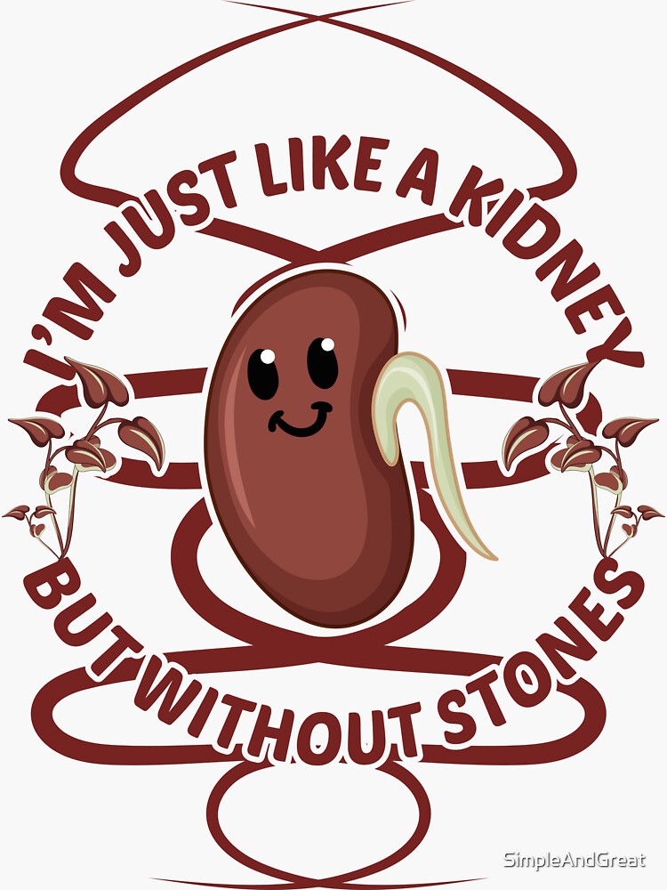 "Funny Kidney Stones Im Just Like a Kidney but Without Stones Sarcastic ...
