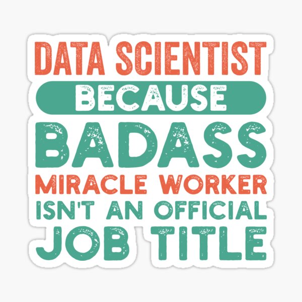 "Data Scientist Miracle Worker Data Science Gift Funny Data Scientist ...