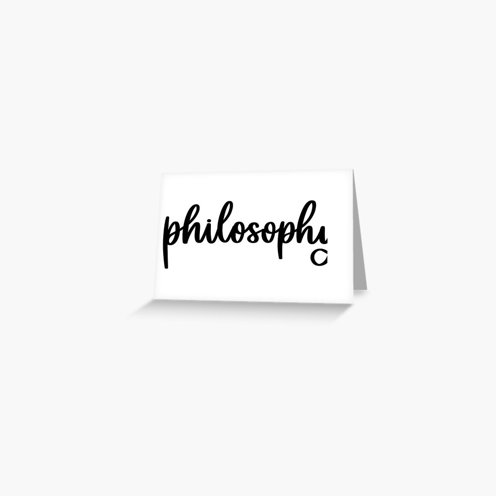 "Philosophy - Folder/Binder" Sticker for Sale by RT-Lettering | Redbubble