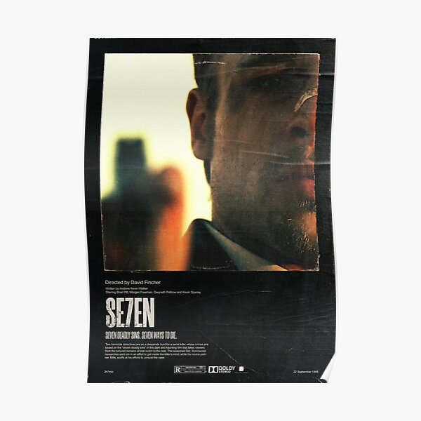"Se7en Vintage Movie" Poster for Sale by GenerateArtAI | Redbubble