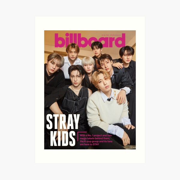 Lámina artística «Maxident STRAY KIDS vallas publicitarias SKZ LOGO ...