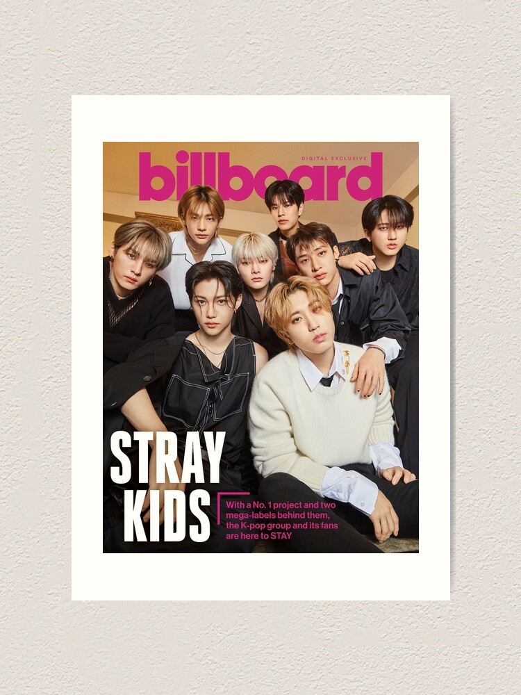Lámina artística «Maxident STRAY KIDS vallas publicitarias SKZ LOGO ...