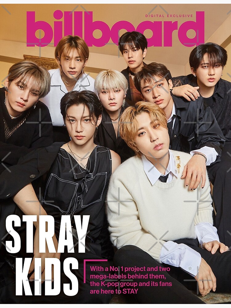 Lámina artística «Maxident STRAY KIDS vallas publicitarias SKZ LOGO ...