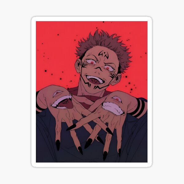 "Sukuna" Sticker for Sale by ThebestOfManga | Redbubble