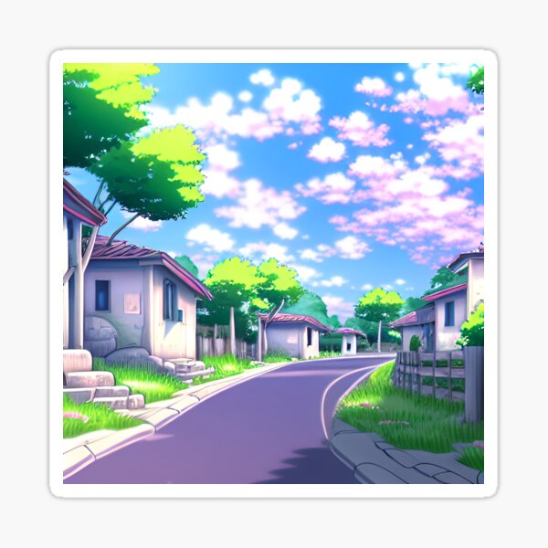 "Rural village" Sticker for Sale by roudyninja | Redbubble