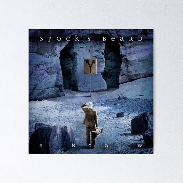 "Spock's Beard "Snow" album cover" Poster for Sale by RealNealMorse ...